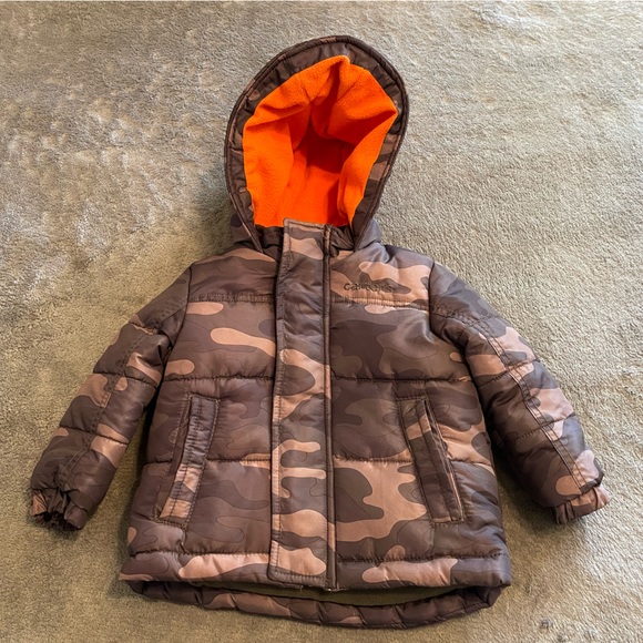 Carter's | Jackets & Coats | Carters Toddler Camo Print Jacket Coat ...